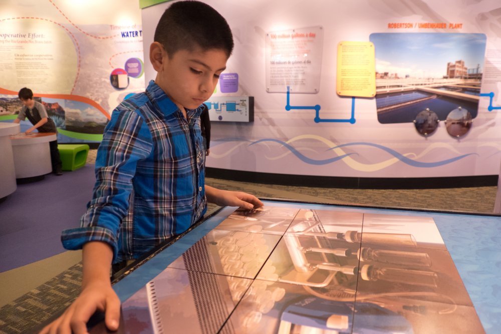 Interactive Exhibits | El Paso Water's TecH2O Learning Center | TecH2O ...