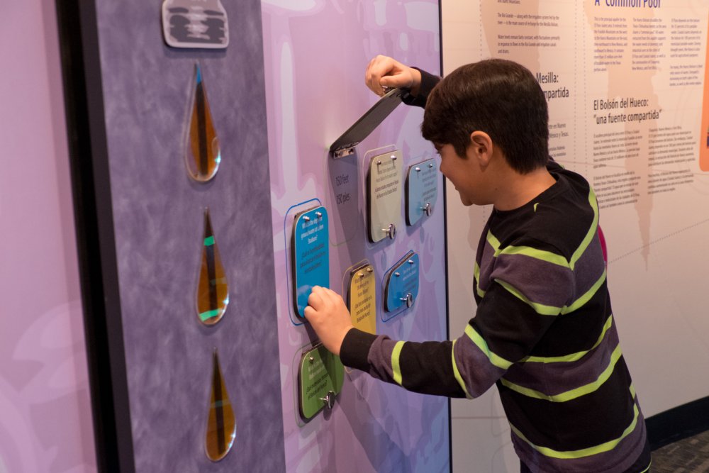 Interactive Exhibits | El Paso Water's TecH2O Learning Center | TecH2O ...